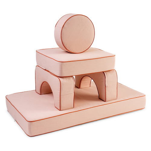 5 Piece Rivie Outdoor Modular Pillow Stack Set | Temple & Webster