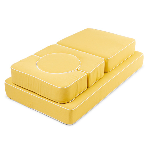 5 Piece Rivie Outdoor Modular Pillow Stack Set | Temple & Webster