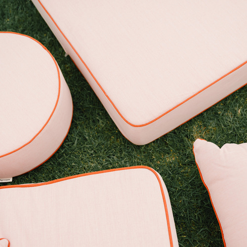 5 Piece Rivie Outdoor Modular Pillow Stack Set | Temple & Webster