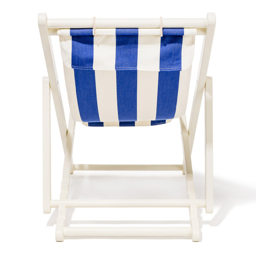 Crew Teak Wood Outdoor Sling Chair | Temple & Webster