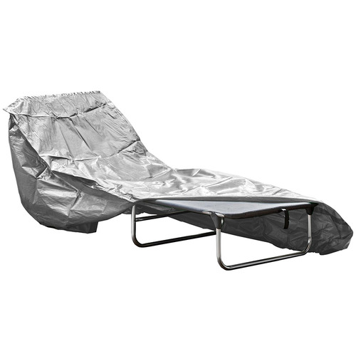 WorthCovering Grey Divide Sun Lounger Cover | Temple & Webster