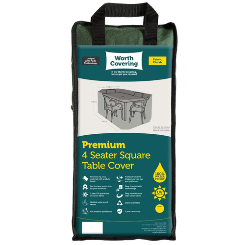 WorthCovering Divide Square Outdoor Table Cover | Temple & Webster