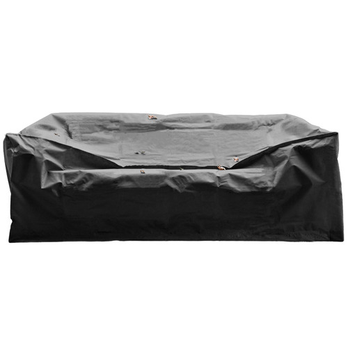 WorthCovering Black Divide Outdoor Sofa Cover | Temple & Webster