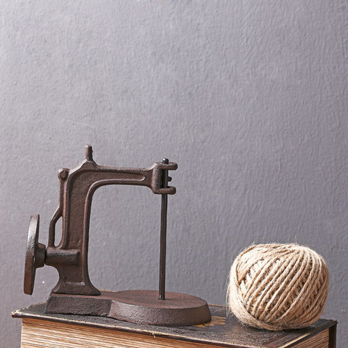 Lily & The Cherry Tree Antique Sewing Machine Iron Ornament | Temple ...