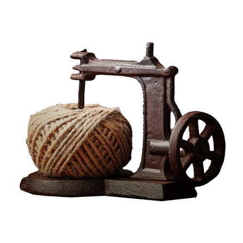 Antique Sewing Machine Iron Ornament | Temple & Webster