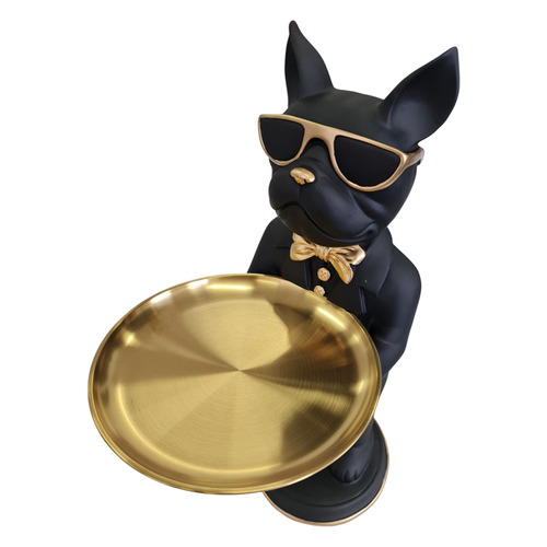 Lily & The Cherry Tree Butler Bulldog Decorative Tray | Temple & Webster