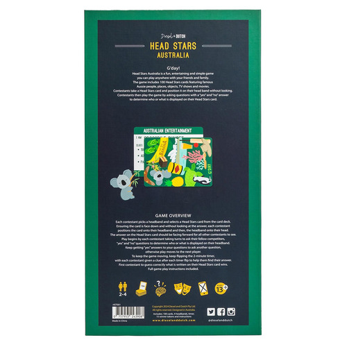 Head Stars Australia Board Game | Temple & Webster