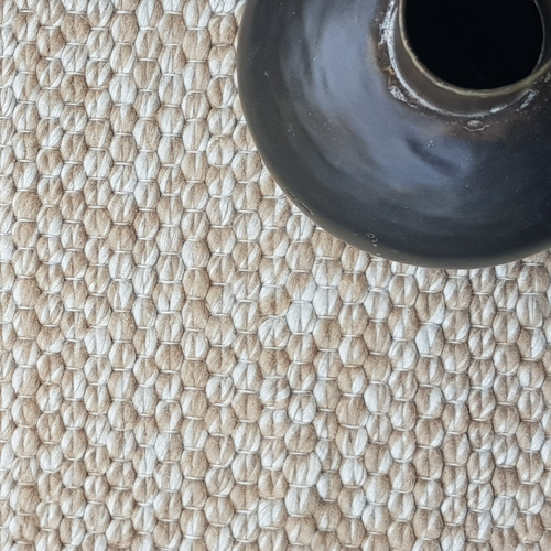 Beige Sipho Hand-Woven Indoor/Outdoor Rug | Temple & Webster