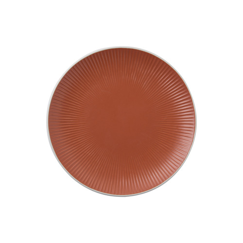 Sunday Homewares 12 Piece Matte Glaze Ribbed Dinner Set | Temple & Webster