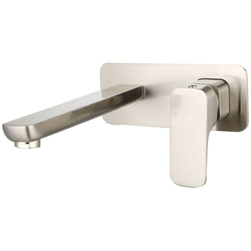 Kompakt Eckig Bath/Basin Wall Mixer Set | Temple & Webster