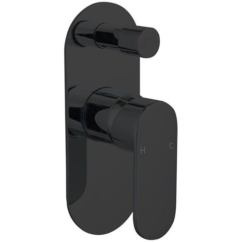 Oval Shower/Bath Wall Mixer Diverter | Temple & Webster
