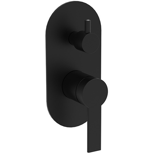 Iris Shower/Bath Wall Mixer Diverter | Temple & Webster