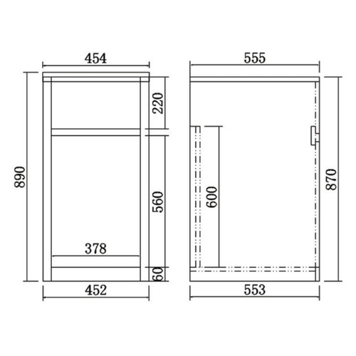 Octavia 450mm Stainless Steel Laundry Tub | Temple & Webster