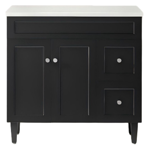 Seraphina 900mm Freestanding Single Vanity with Stone Countertop ...