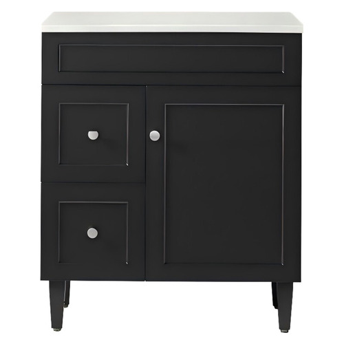 Seraphina 750mm Freestanding Single Vanity with Stone Countertop ...