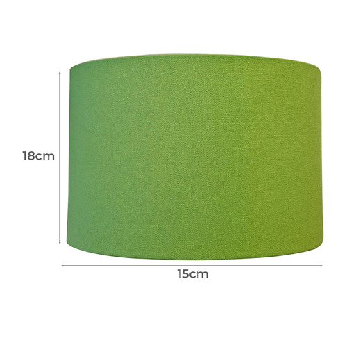 RosebyLifestyleProducts Green Spring Cotton Lamp Shade | Temple & Webster