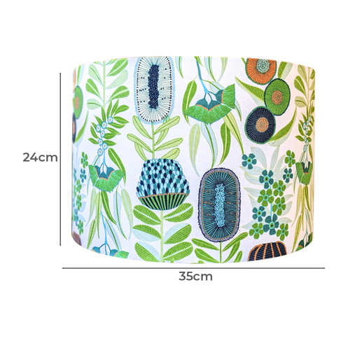 RosebyLifestyleProducts Green Australiana Lamp Shade | Temple & Webster