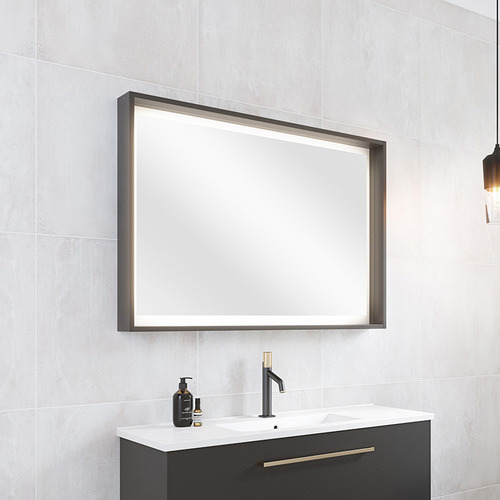 Satin White Halifax Rectangular Wall Mirror | Temple & Webster
