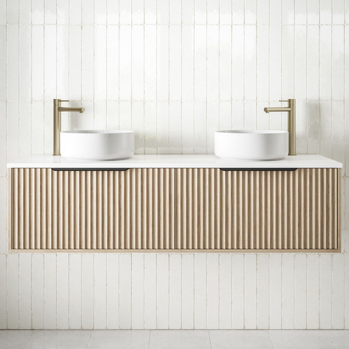 Elwood Apollo 1500mm Wall Hung Double Vanity Unit | Temple & Webster