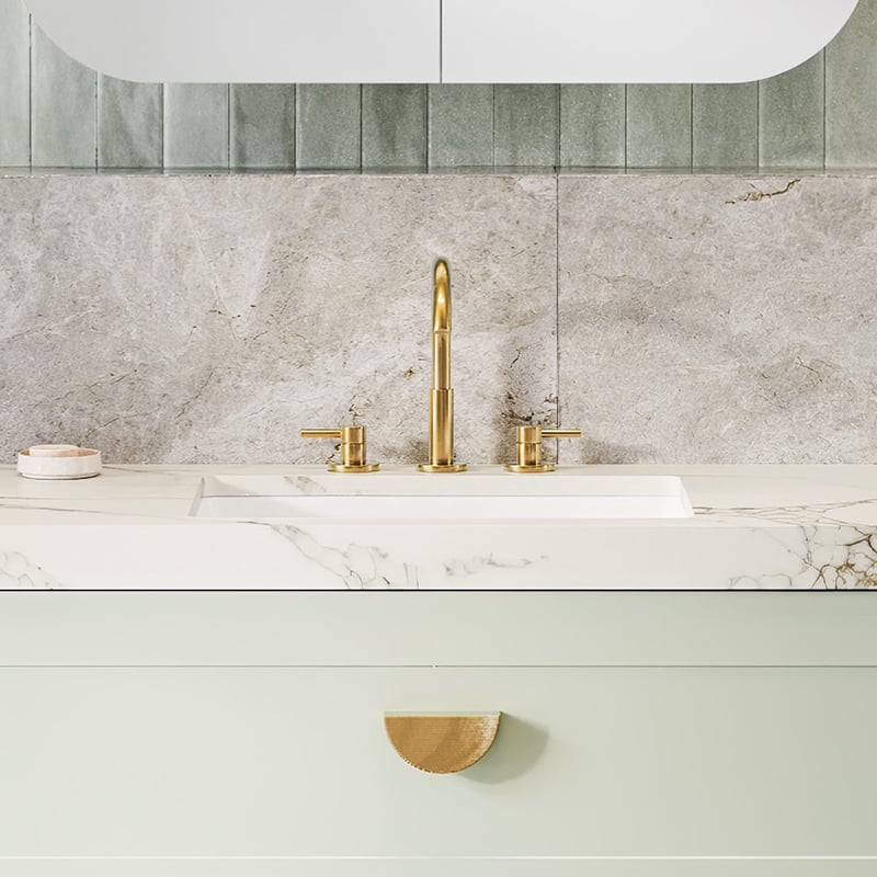 Timberline 530mm White Rectangular Ceramic Undermount Basin | Temple ...