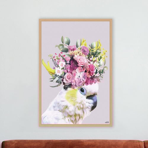 Art Prints Unique Pretty Cockatoo Printed Wall Art | Temple & Webster