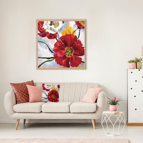 Poppy Magic Printed Wall Art | Temple & Webster