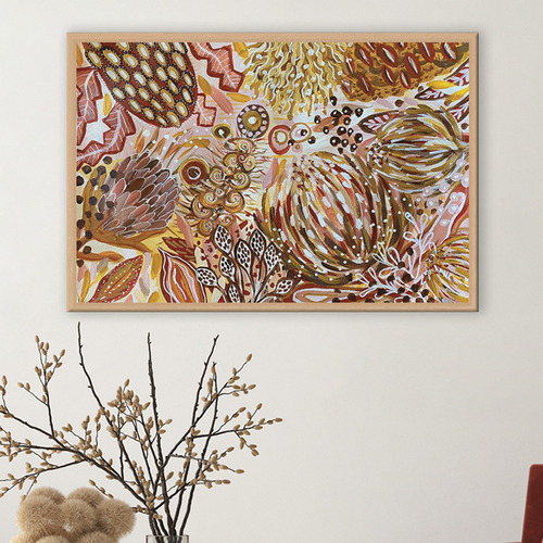 Native Botanicals I Canvas Wall Art | Temple & Webster