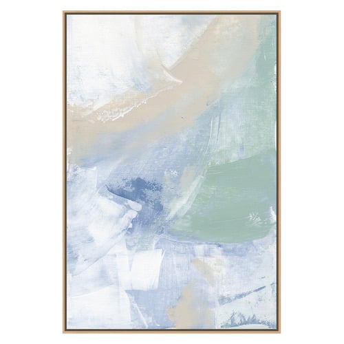 Abstract Mist Canvas Wall Art | Temple & Webster