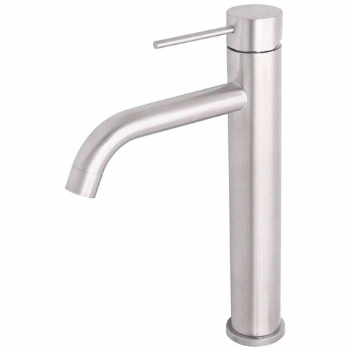 City Life Inox Tall Basin Mixer | Temple & Webster