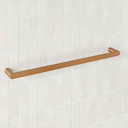 City Life Inox Stainless Steel Single Tower Rail | Temple & Webster