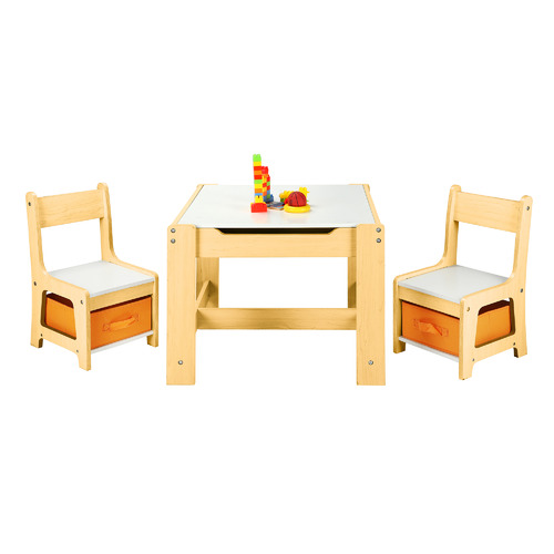 LivingFusion Kids' Marshall 2 Seater Table & Chair Set | Temple & Webster