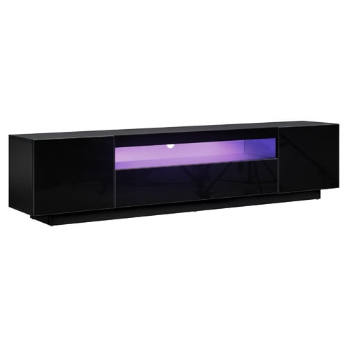 LivingFusion Galland Entertainment Unit with LED | Temple & Webster