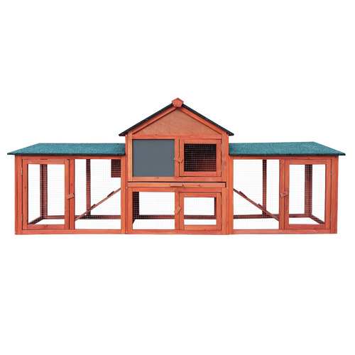 LivingFusion Solty 4 Door Rabbit Hutch | Temple & Webster