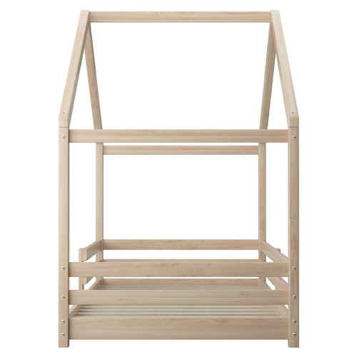 LivingFusion Kids' Yumi Pine Wood House Bed Single | Temple & Webster