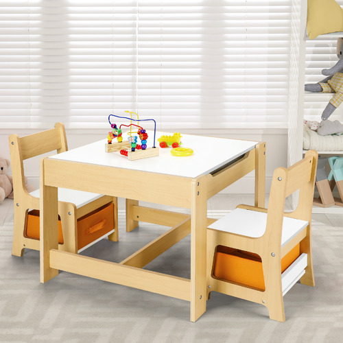 LivingFusion Kids' Marshall 2 Seater Table & Chair Set | Temple & Webster