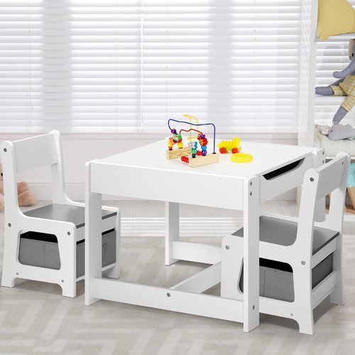 LivingFusion Kids' Marshall 2 Seater Table & Chair Set | Temple & Webster