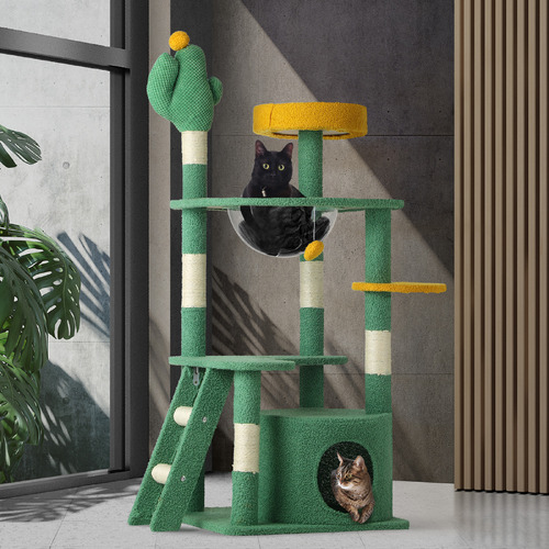 LivingFusion 130cm Cacto Cat Tree | Temple & Webster