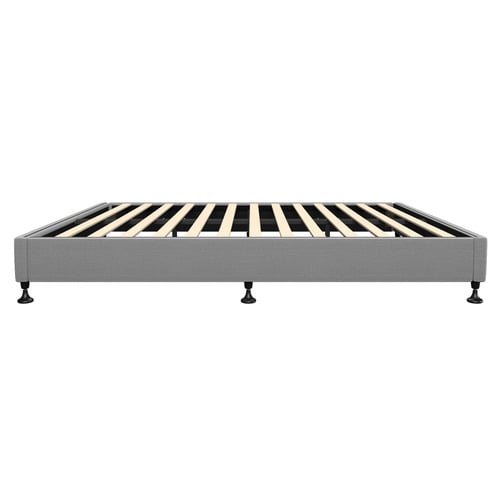 LivingFusion Grey Schubert Bed Base | Temple & Webster