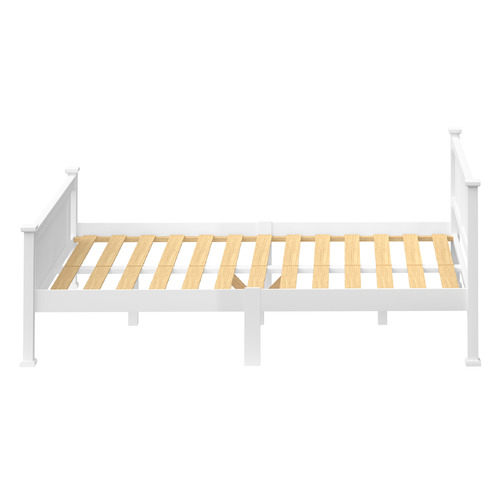 LivingFusion Clara Pine Wood Bed Frame | Temple & Webster