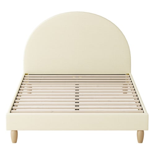 LivingFusion Bluford Upholstered Platform Bed | Temple & Webster