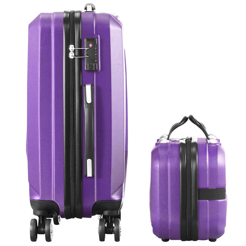 LivingFusion 2 Piece Dryden Lightweight Suitcase Set | Temple & Webster