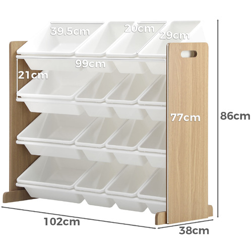 LivingFusion Kids' Hart Storage Unit | Temple & Webster