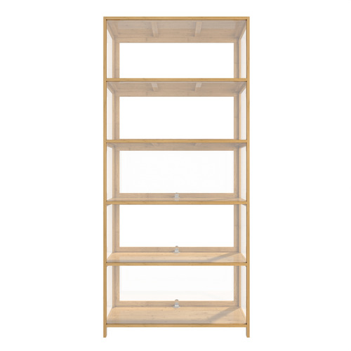 Bailey 5 Tier Display Cabinet | Temple & Webster
