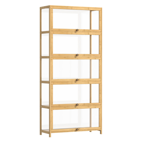 Bailey 5 Tier Display Cabinet | Temple & Webster