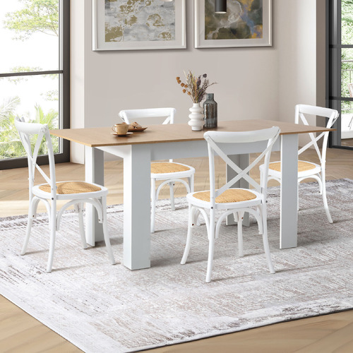Chelsey Extendable Dining Table & Chair Set | Temple & Webster