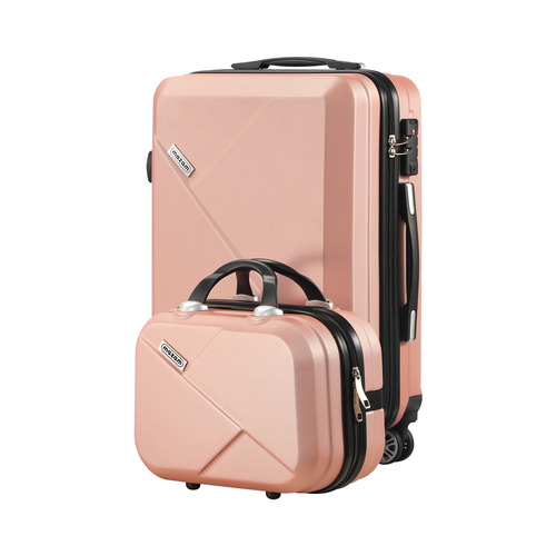 LivingFusion 2 Piece Dryden Lightweight Suitcase Set | Temple & Webster