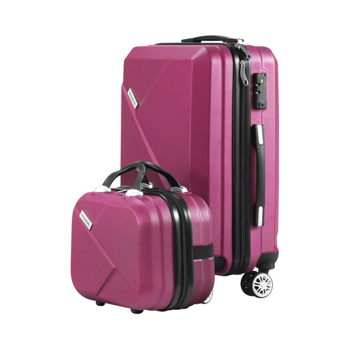 LivingFusion 2 Piece Dryden Lightweight Suitcase Set | Temple & Webster