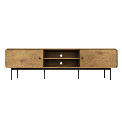 LivingFusion Ashbourne 180cm Entertainment TV Unit | Temple & Webster
