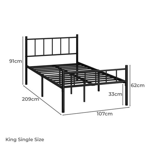 LivingFusion Newberg Platform Bed | Temple & Webster