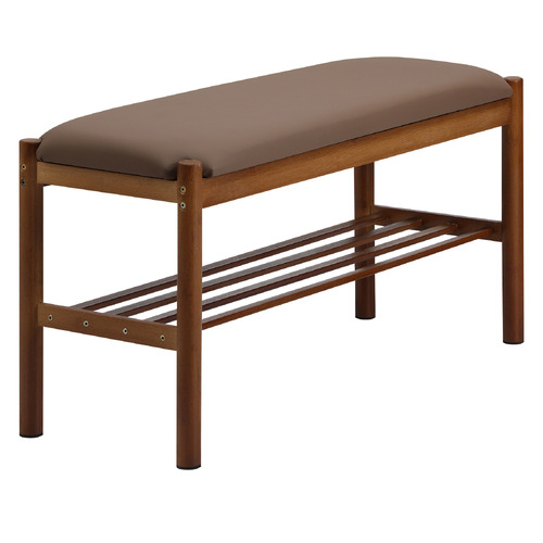LivingFusion 80cm Idris Shoe Storage Bench | Temple & Webster